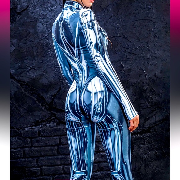 Badinka | Pants & Jumpsuits | Badinka Lucid Ai Cyber Jumpsuit | Poshmark